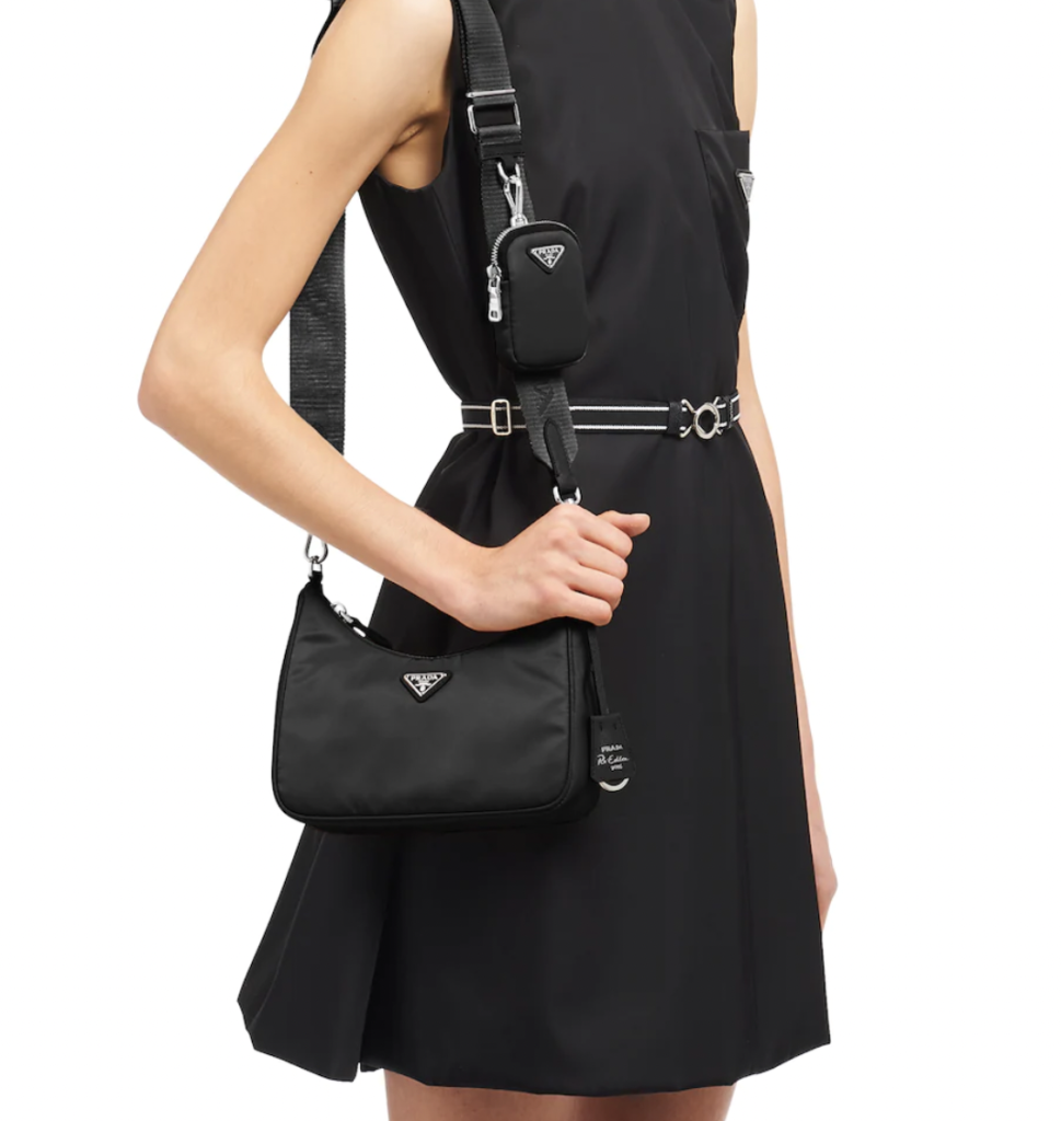 Borsa Prada in nylon Re Edition 2005 collezione 2021