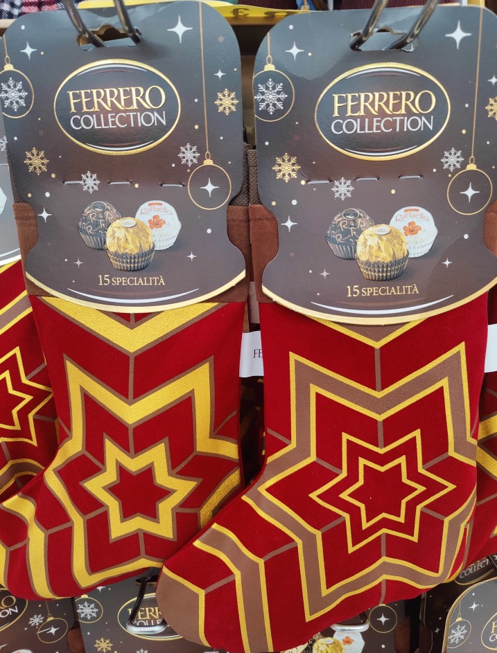 Calze della Befana Ferrero Collection 2026 - Lei Trendy